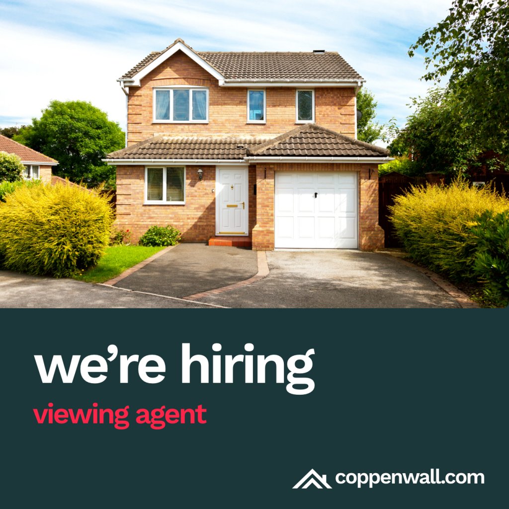 We're Hiring a Viewing Agent Covering the Rossendale Area - Coppenwall ...